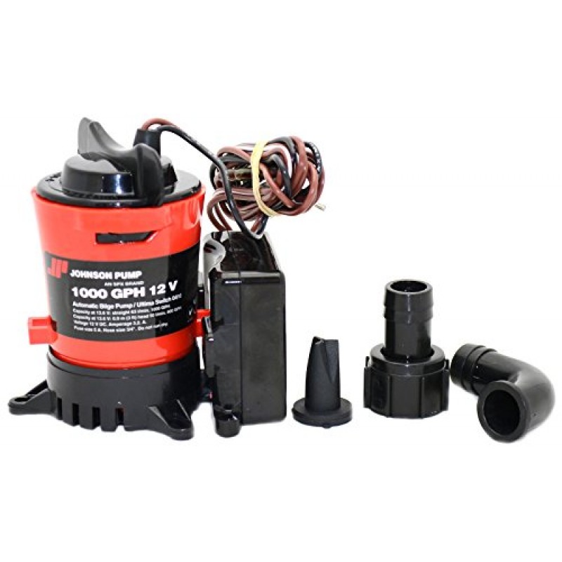 Johnson Pumps Of America Ultima Combo Pump 1000 Gph with Du Raports